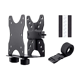 Monoprice Computer Case CPU Holder - Thin Client Mini PC Multi-Mount, Works with Mini PCs Up to 2.9 Inches Wide, Supports Up to 11 Pounds - Workstream Collection