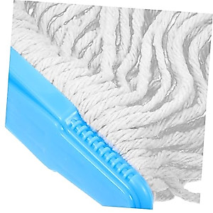 SOESFOUFU Replaceable Mop Head Cotton Mop Heads Mop Refill Wet Industrial Mop Heads Mop Replacement Mop Head Refill Mop Pads Reusable Mop Head Cloth Mop Head Replacement Mop Supplies Plastic