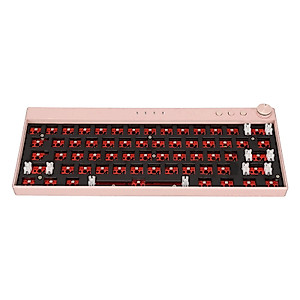 61 Keys Mechanical Keyboard DIY Kit, 61 Keys DIY Mechanical Keyboard Kit Switch Hot Swap for Gaming ()