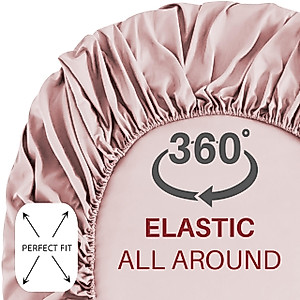 Mohap Bed Sheet Set 4 Pieces Double Brushed Microfiber 1800 - Breathable Cooling Luxury Soft Bedding - Queen Pink