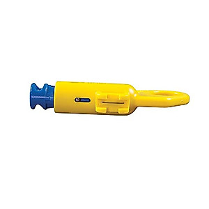 Klein Tools VDV110-261 Twisted Pair Radial Stripper,Yellow/Blue