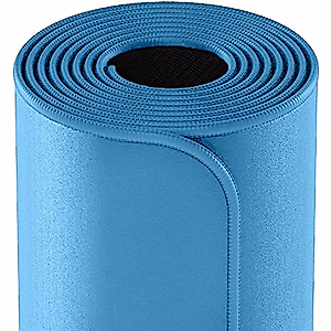 Tez Cables Gaming Oversized Extended Extra Large Blue Mousepad, 3XL (48" x 24" x 0.12"), Waterproof Non RGB Computer Gaming Pad with Anti Slip Rubber Base