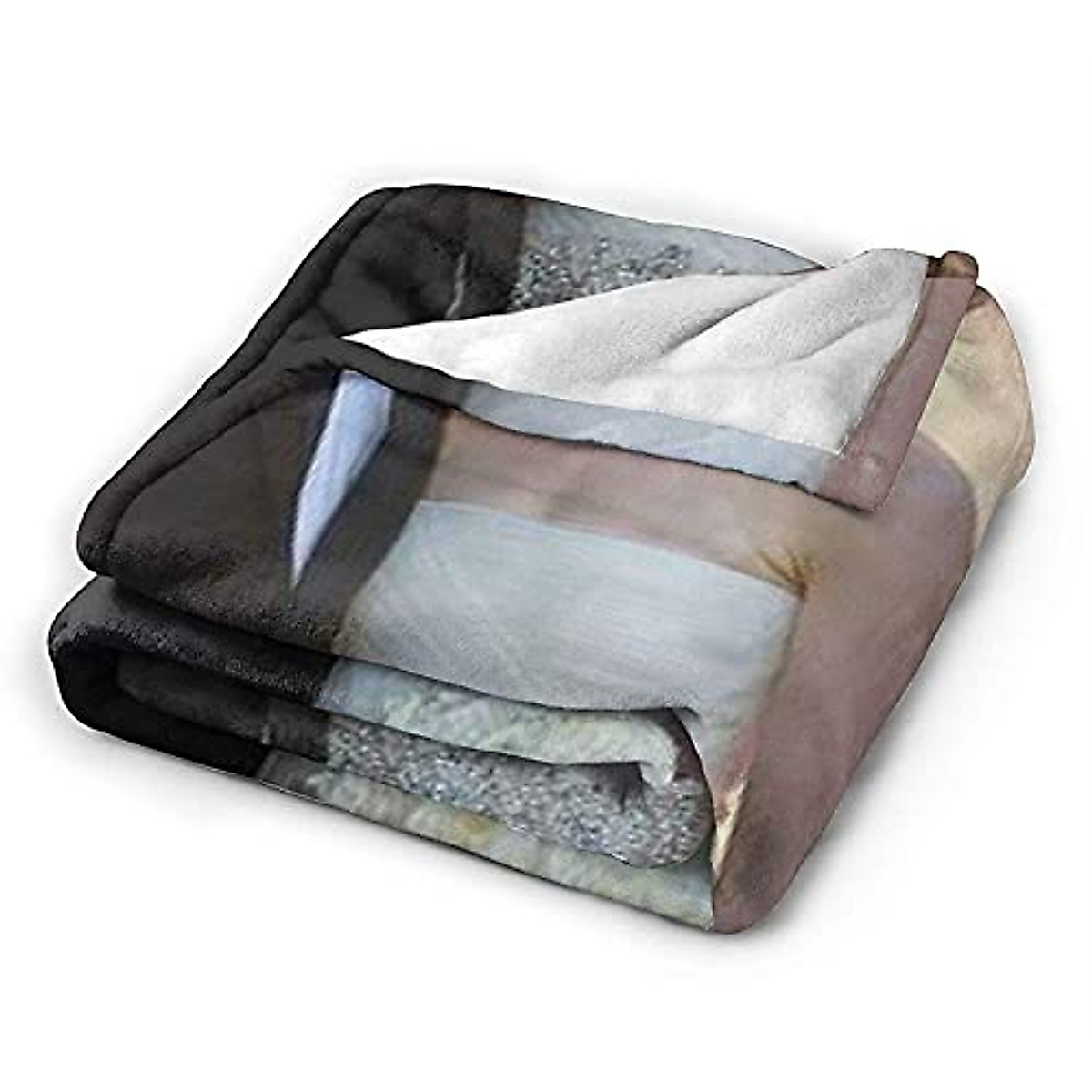 CAREFORM Custom Blanket with Photos Text Customized Blanket Personalized Flannel Throw Blankets for Christmas Halloween Fathers Mothers Adult Kid Birthday Valentines Day Gift(1 Photo,50x40 Inch)