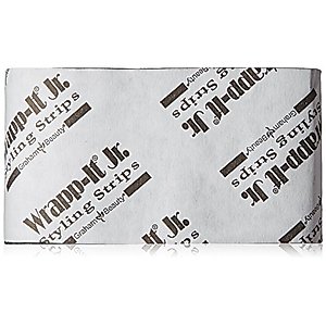 Graham Professional Beauty Wrapp-It Jr Styling Strips, Black