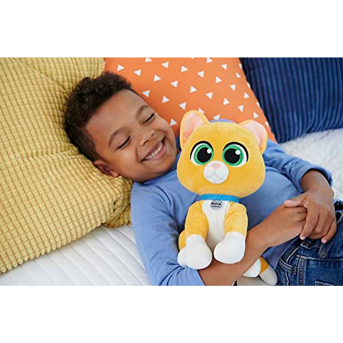 Mattel Lightyear Toys Sox Plush Cat Toy with Sound, 9-Inch Mission Pal Robot Soft Doll Inspired by Character (Amazon Exclusive)