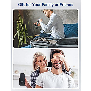 ELEGRP Wireless Charging Station, 3 in 1 Wireless Charger, Foldable Compact Size for iPhone 14/13/12/11/Pro/Max/SE/8 and Android Samsung and Pixel Phone, iWatch and Airpods (with 18w Adapter)