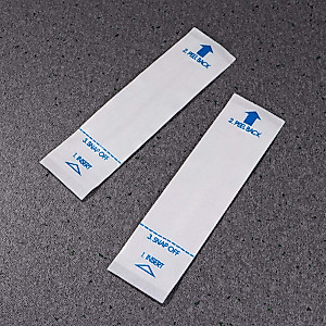 Exceart 200pcs Digital Thermometer Covers Electric Thermometers Probe Sleeves Disposable for Oral Armpit Rectal Digital Thermometer Blue