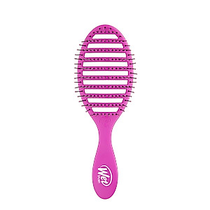 Wet Brush Speed Dry Hair Brush, Purple - Vented Design and Ultra Soft HeatFlex Bristles Are Blow Dry Safe With Ergonomic Handle Manages Tangle and Uncontrollable Hair - Pain-Free Hair Accessories