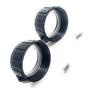 Hay-Ward Pen-tair Pump Union Split Nut with Waterway Gasket 711-4010 for Salt Cell - Pool Pump - Spa Or Hot Tub Emergency Plumbing Repair 0121109020 Salt Cell Replacement Unions