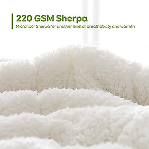 Sivio Luxury Shaggy Longfur Weighted Blanket 15lbs,Snuggly Fuzzy Faux Fur Heavy Warm Elegant Cozy Plush Sherpa Microfiber Blanket, for Couch Bed Chair Photo Props - 48"x72", Cream