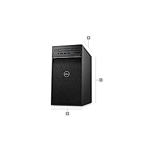 Dell Precision T3640 Workstation Desktop | Core i7-10700 - 2TB HDD Hard Drive - 128GB RAM - Nvidia GeForce GT 730 | 8 cores @ 4.8 GHz - 2GB DDR3 Win 10 Pro Black (Renewed)