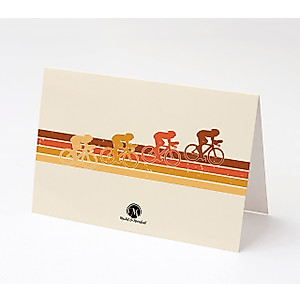 M Market On Mainstreet Bicycle/Cycling Thank You Cards w/Envelopes, 25 Count, Made in U.S.A.