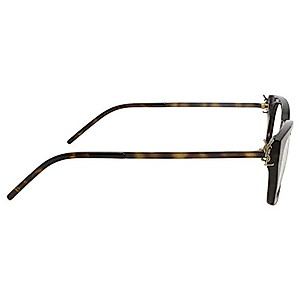 Saint Laurent Cateye Eyeglasses SL M48 004 Havana/Gold 51mm YSL