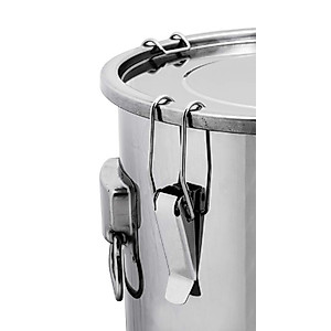 Stainless Steel Fermenter, 14 Gallon Total Capacity – Durable Wine, Beer, Mead, Kombucha Fermenter & Kettle, Ideal for 10 Gallon Batches – Fermentation Bucket & Jar for Home & Craft Brewers