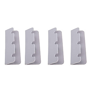 freneci 4Pack Boat Seat Hook Clips Brackets Mountings for Rubber Rib Dinghy Raft Yacht