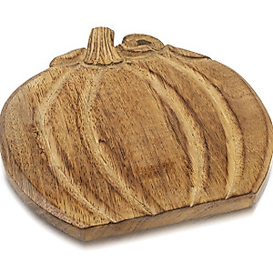 Handmade Wooden Trivet for Hot Dishes Plates & Pots Holder Hot Pad for Kitchen & Dining Table Decor Cookware Heat Resistant Rustic Decorative Carvings 8 Inches Tabletop Home & Dining Table Essentials