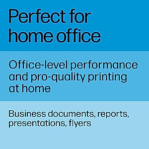 HP OfficeJet Pro 8135e Wireless All-in-One Color Inkjet Printer, Print, Scan, Copy, Fax, ADF, Duplex Printing, Best-for-Home Office, 3 Months of Instant Ink included (40Q35A)