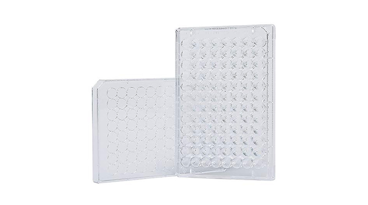 Olympus 96-Well Tissue Culture Plates - Sterile, Flat Bottom, Clear