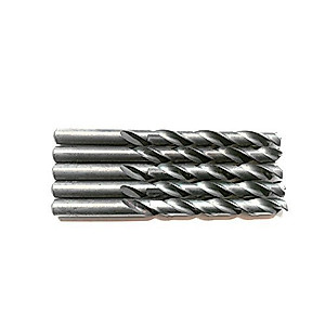 5PCS 1/2" Black Oxide Twist Drill Bits