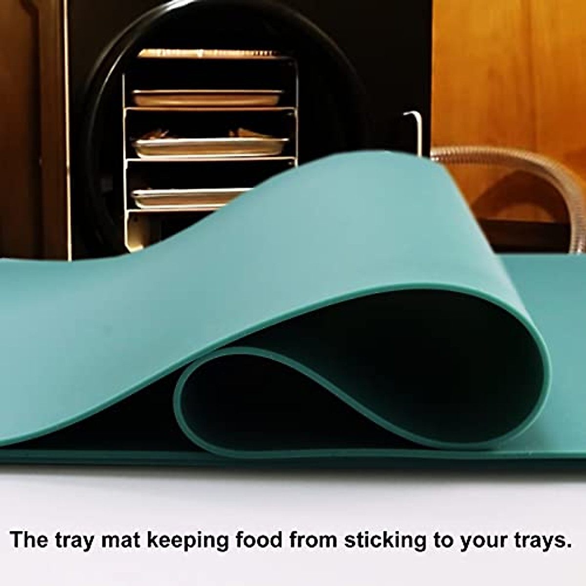 PIAOLGYI Tray Mats for Harvest Right Freeze Dryer Medium Trays,Silicone Accessories Compatible with Harvest Right Freeze Dryer Medium Trays(Green)