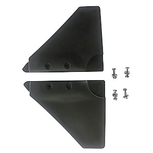 HS001 Dorsal-Fin Style Hydrofoil Stabilizer For outboard Motors Drive 5-150hp With Durable UV-Resistant Molded Black Plastic Material wings and SS316 Bolts ;