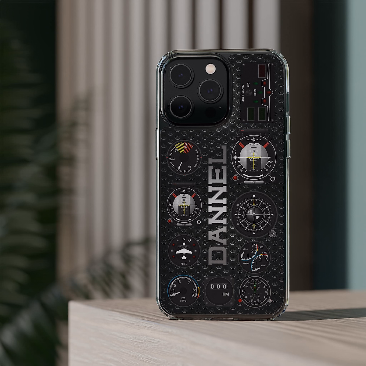 TWENTI Personalized Pilot Gauges Aviation Phone Case Airplane Gifts Plane for Aviator Pilots Compatible with iPhone 14 13 12 11 Plus Mini Pro Max