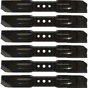 (6 Pack) Premium Medium Lift Replacement XHT Lawn Mower Blade Fits Toro/Wheel Horse 683682 | 20.875" x 3" / 0.625" Hole
