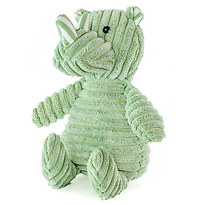 Giftable World Dog, Safari and Bug Pet Plush Toy with Squeaker (Rhino, Hippo, Elephant)