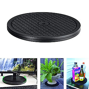 CableVantage Heavy Duty 360°rotating Swivel Steel Ball Bearings Stand for Big Screen Tv Monitor/turntable/lazy Susan 10 Inches