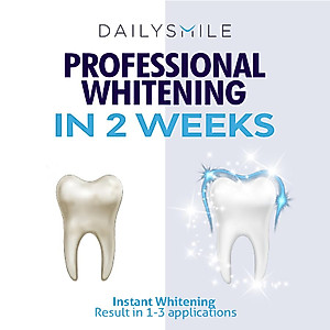 Revolutionary Teeth Whitening Kit for Sensitive Teeth - Instant Results to Help Remove Stubborn Stains, Hands-Free Waterproof Teeth Whitening Light & 4 Teeth Whitening Pens, Dentist Recommended, Vegan