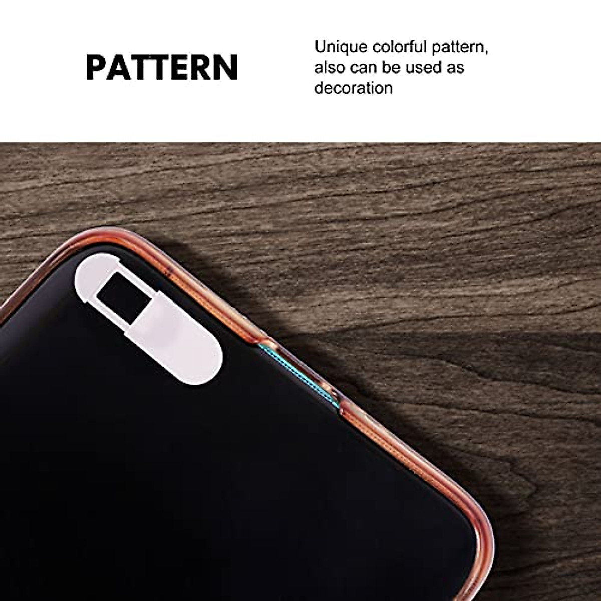 Hemobllo 3Pcs Privacy Cover Lens Protector Computer Camera Webcam Lens Covers Webcam Shutter Covers Web Camera Covers Phone Camera Webcam Lens Protective Covers Jammer White abs Cell Phone