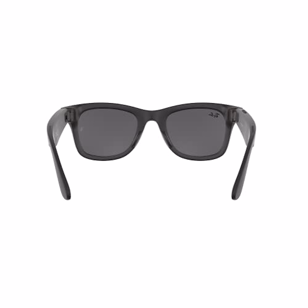 Ray-Ban Stories | Wayfarer Square Smart Glasses, Matte Black/Dark Grey, 50 mm