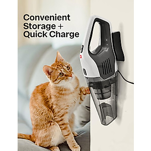 Handheld Vacuum Cleaner, Powerful Suction Portable Lightweight Hand Held Vacum Cordless with 25-30Mins Long Runtime Rechargeable Battery Quick Charge for Home Car Carpet Stairs Pet Hair Deep Cleaning