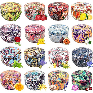 Addbeaut 16 Scented Candles Set - Scented Candles for Home, Relaxing Stress Relief, Aromatherapy - Natural Soy Wax and Fragrance - Gifts for Women, Mom, Best Friend, Wife, Birthday