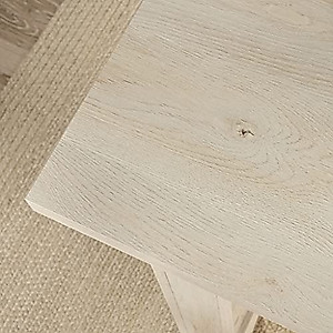 Sauder Boone Mountain Kitchen/Dining Room Table, Chalked Chestnut Finish