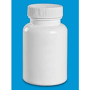 150cc White HDPE S-Packer Wide Mouth Round Plastic Bottle - 38-400 Neck 100 Pack Pharmaceutical Grade