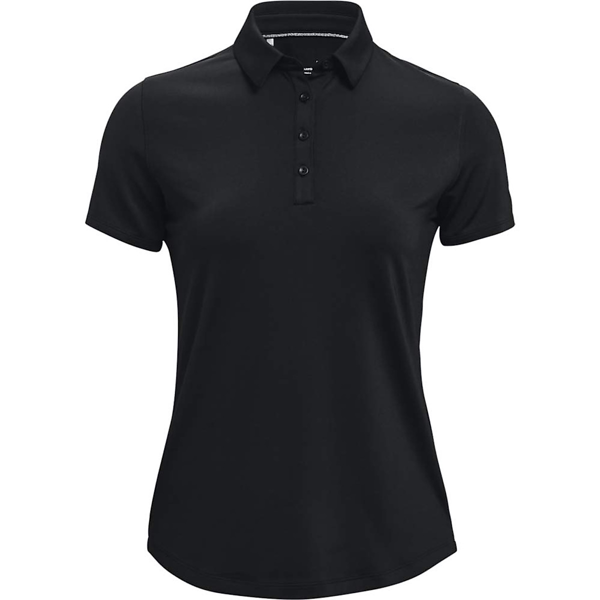 Under Armour Zinger Short Sleeve Golf Polo, Black (001)/Black, X-Small