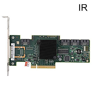fosa SSD Array Card 4-Port RAID Storage Controller Card 6GB SATA/SAS Array Card for LSI IR/IT Mode, for Windows 10/8/7 with Driver(LSI IR)