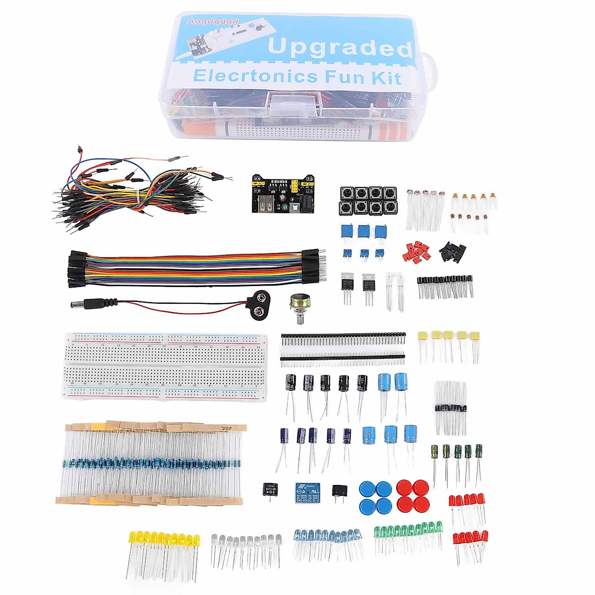 Electronics Component Assortment, Electronics Component Kit Controllable LED Brightness for R3