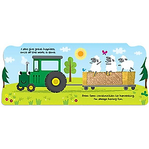 Busy Tractor - Touch and Feel Board Book - Sensory Board Book