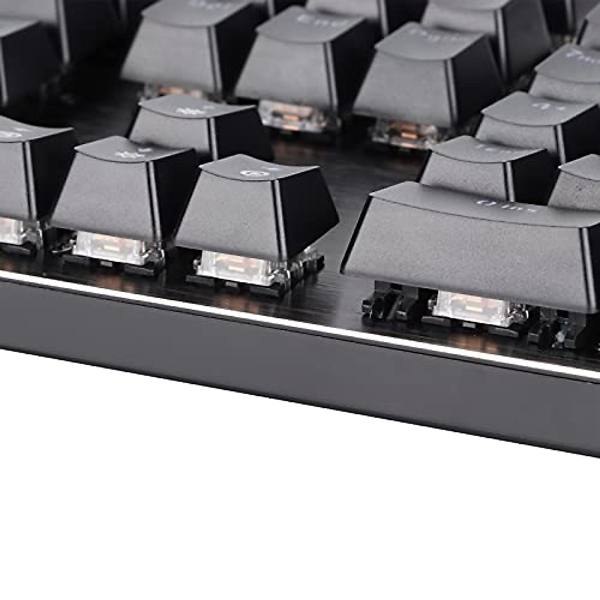 ciciglow 104 Keys USB Gaming Keyboard, Wired Gaming Keyboards with RGB Backlit, Mechanical Keyboard with Multiple Key for PC Gamers Laptop Desktop Work