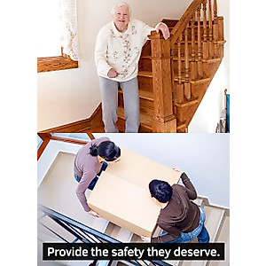 FINEHOUS 32"x4" Non-Slip Stair Treads Tape (15-Pack) - Clear Anti-Slip Indoor Strips