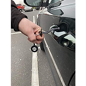 Kooty Key Germ Utility Hook Tool- Avoid Touching Bacteria Ridden Surfaces- Carabiner Included (Colors May Vary) (2 Pack, Purple)