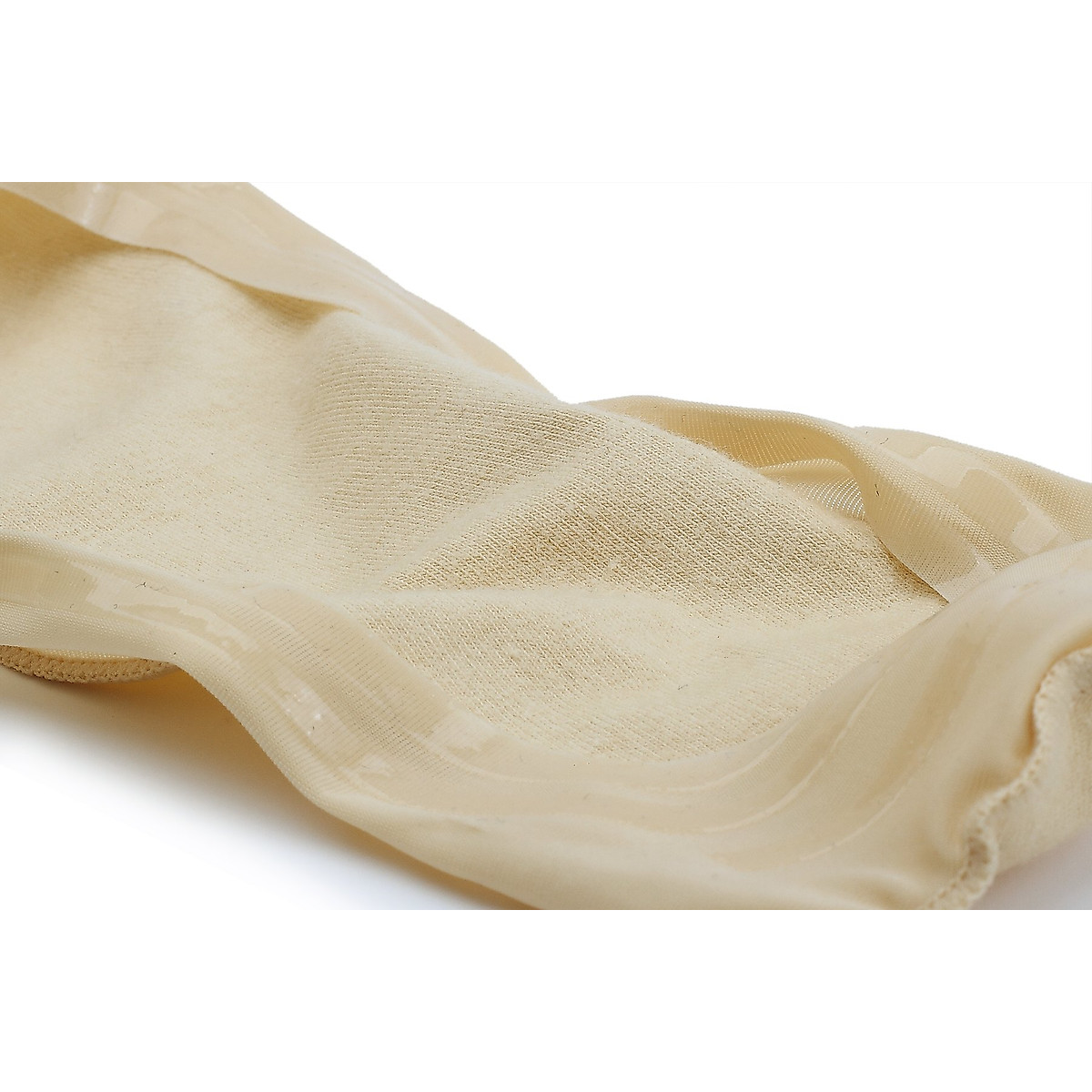 Jarseen 4 Pairs No Show Liner Socks Women's Low Cut Cotton Nylon Boat Invisible Hidden Socks Non-Slip for Flats (Shoe Size 5-8, 4Nude)