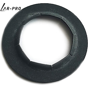 AR-PRO (8 Pack) Hard-to-Find Spring Steel Push-On Pushnuts - Dolly Wheel Lock Washers Fits 5/8" Dolly Axle Rods with Oiled Phosphate Finish