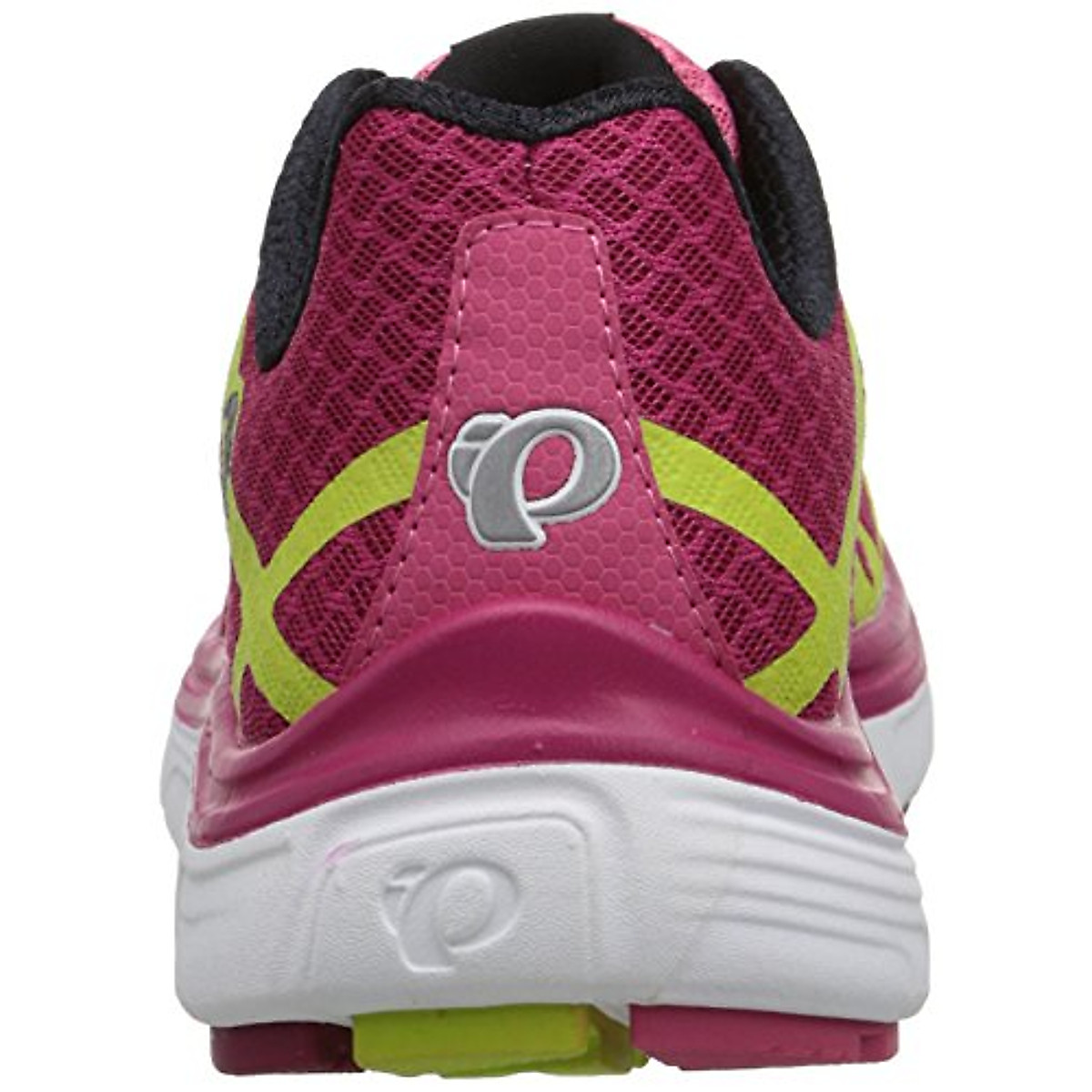 PEARL IZUMI Women's W EM Road H 3 Running Shoe, Cerise/Honeysuckle, 5 B US