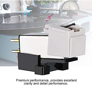 Magnetic Cartridge Stylus, Designed for Turntable Record Player, High Precision Universal LP Record Player Cartridge