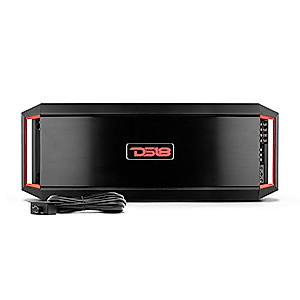 DS18 GEN-X2000.4 Car Audio Amplifier 4-Channel Class A/B 2000 Watts Max Multichannel Amp - Bass Remote Knob Included - Lightweight Design - High Efficiency Rate