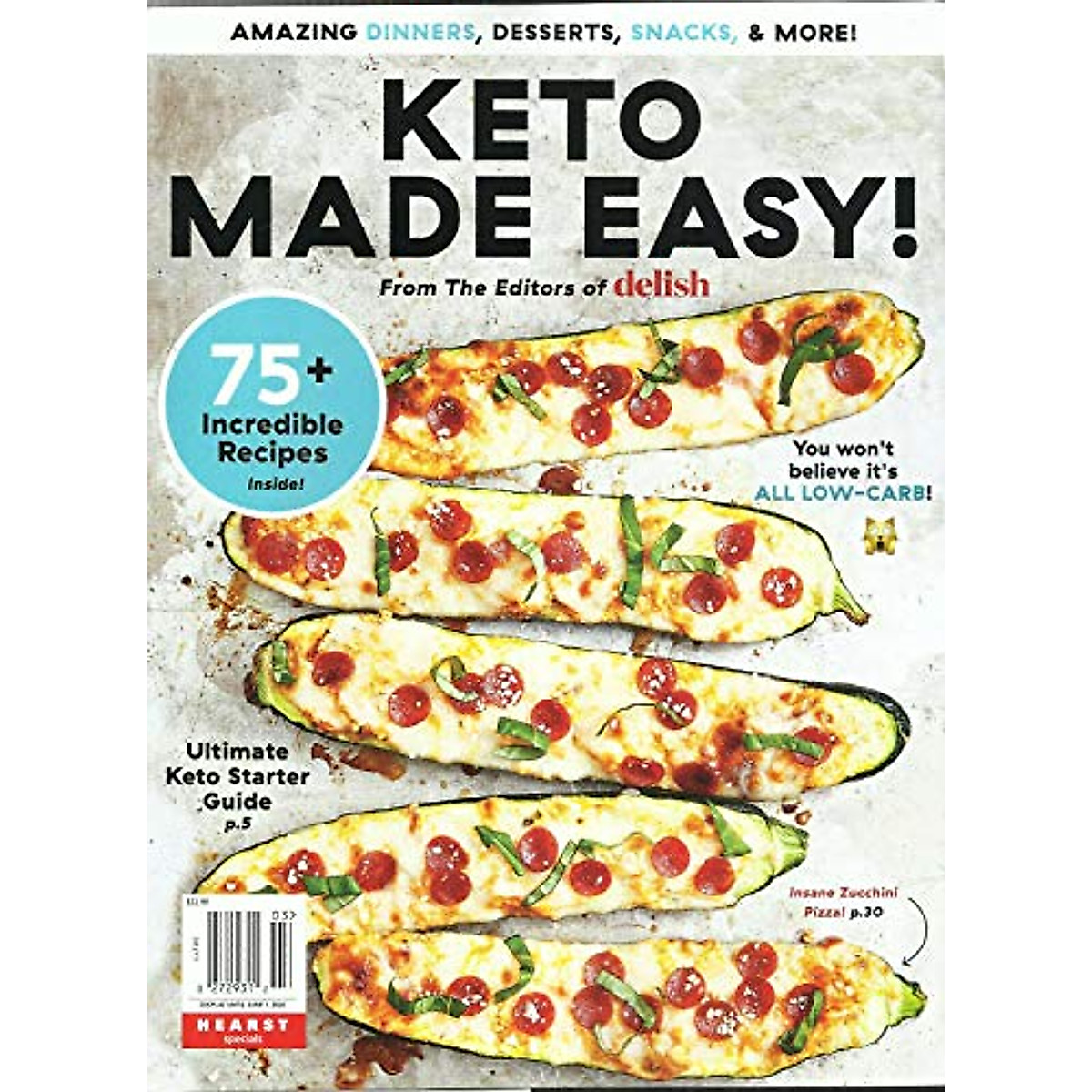 KETO MADE EAST ! MAGAZINE, 75 + INCREDIBLE RECIPES SPECIAL ISSUE, 2020