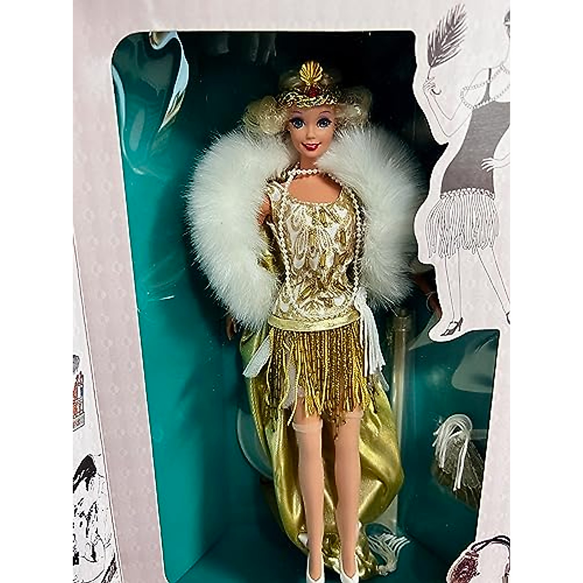 Barbie Mattel Doll 1993 : 1920's Flapper from Great Era's
